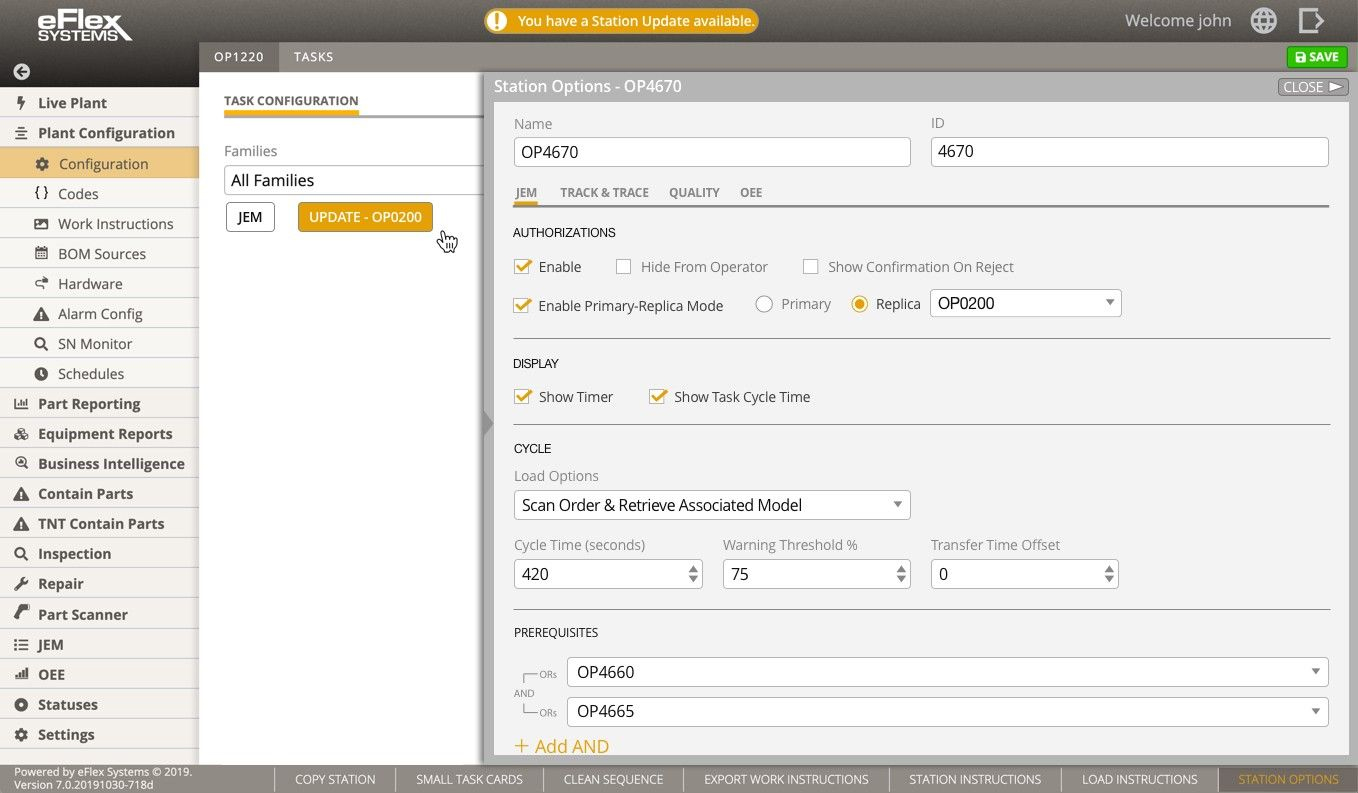 eFlex Systems | Primary-Replica Model - John Gnotek | Senior UX Designer